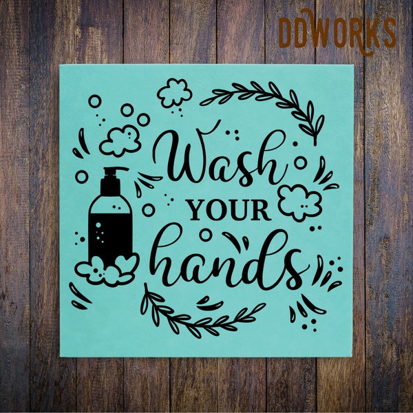 Wash Hands Sign - Etsy