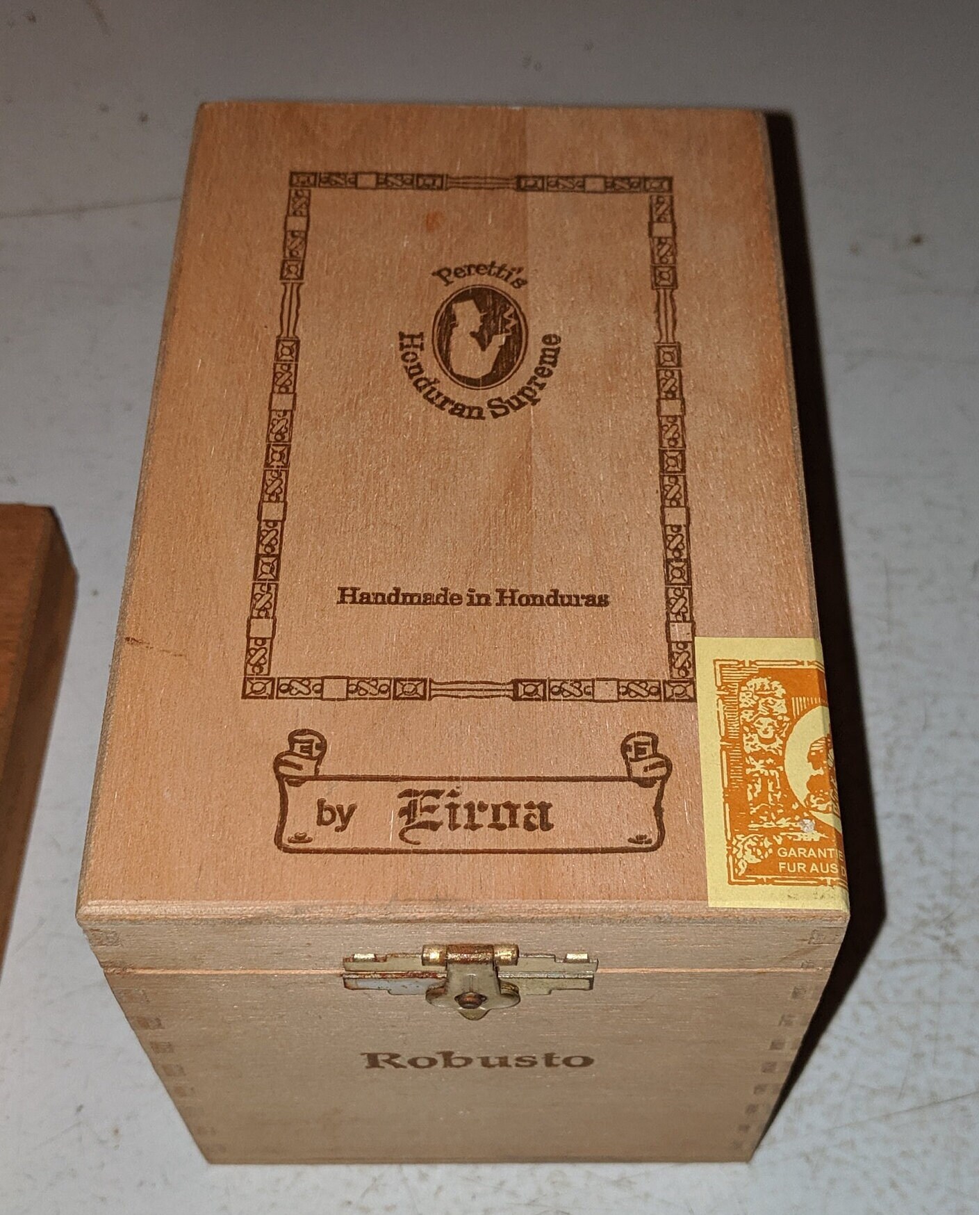 Vintage Empty Wooden Cigar Box You Choose Ashton Padron Webster Q&Q Don Julian Euroa - Etsy