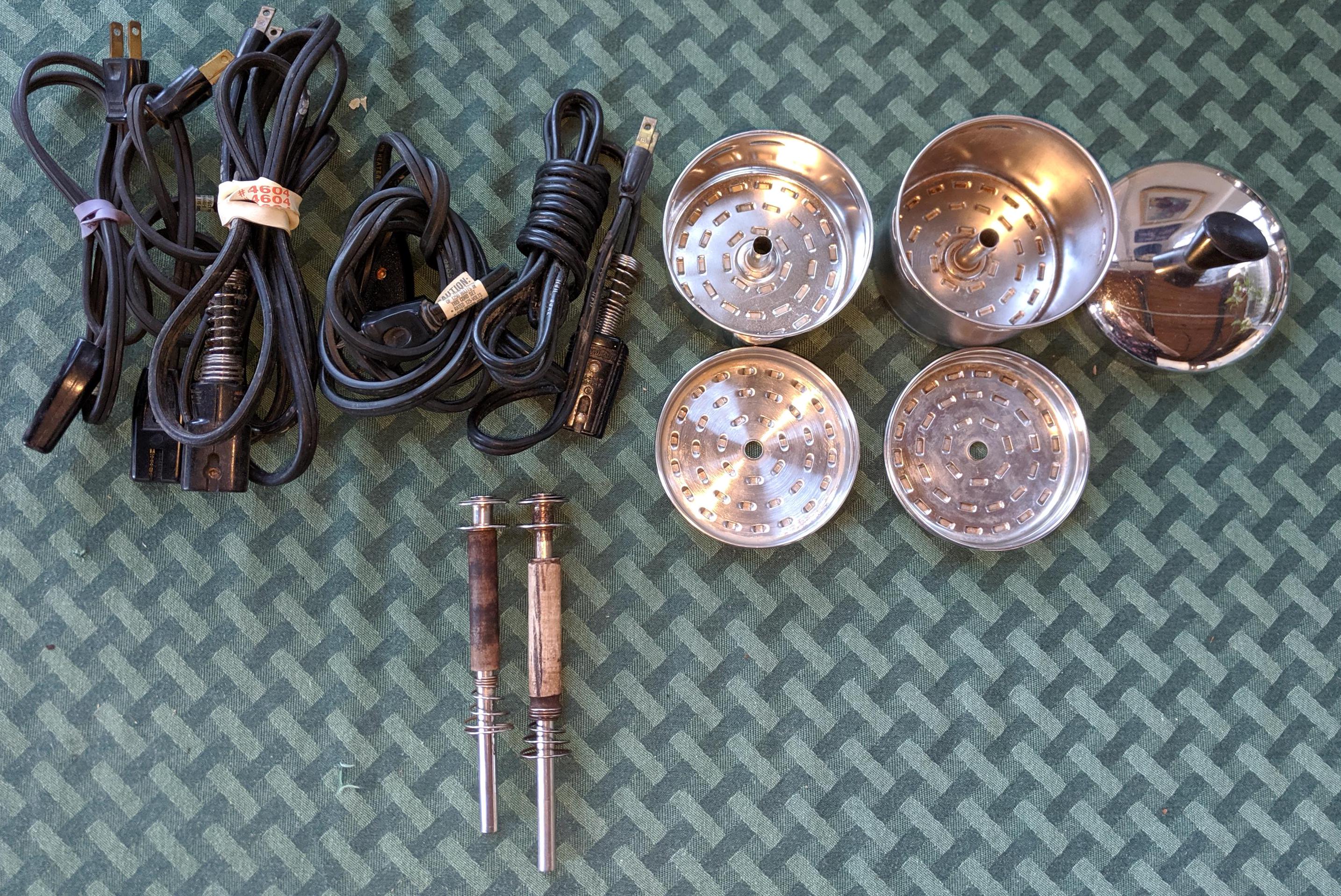 Vintage Farberware Superfast Coffee Percolator Parts Stem Basket Lid ...