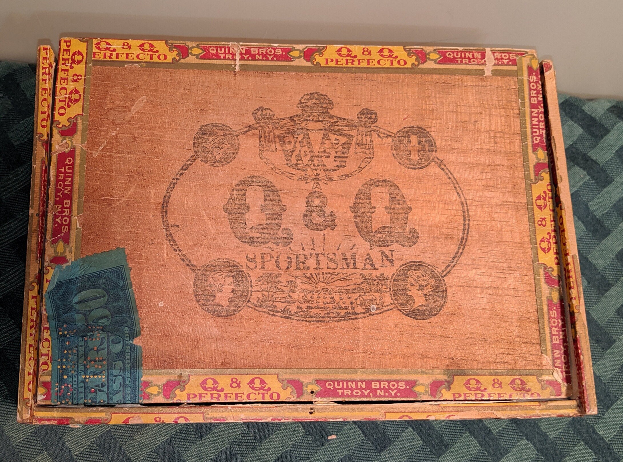 Vintage Empty Wooden Cigar Box You Choose Ashton Padron Webster Q&Q Don ...