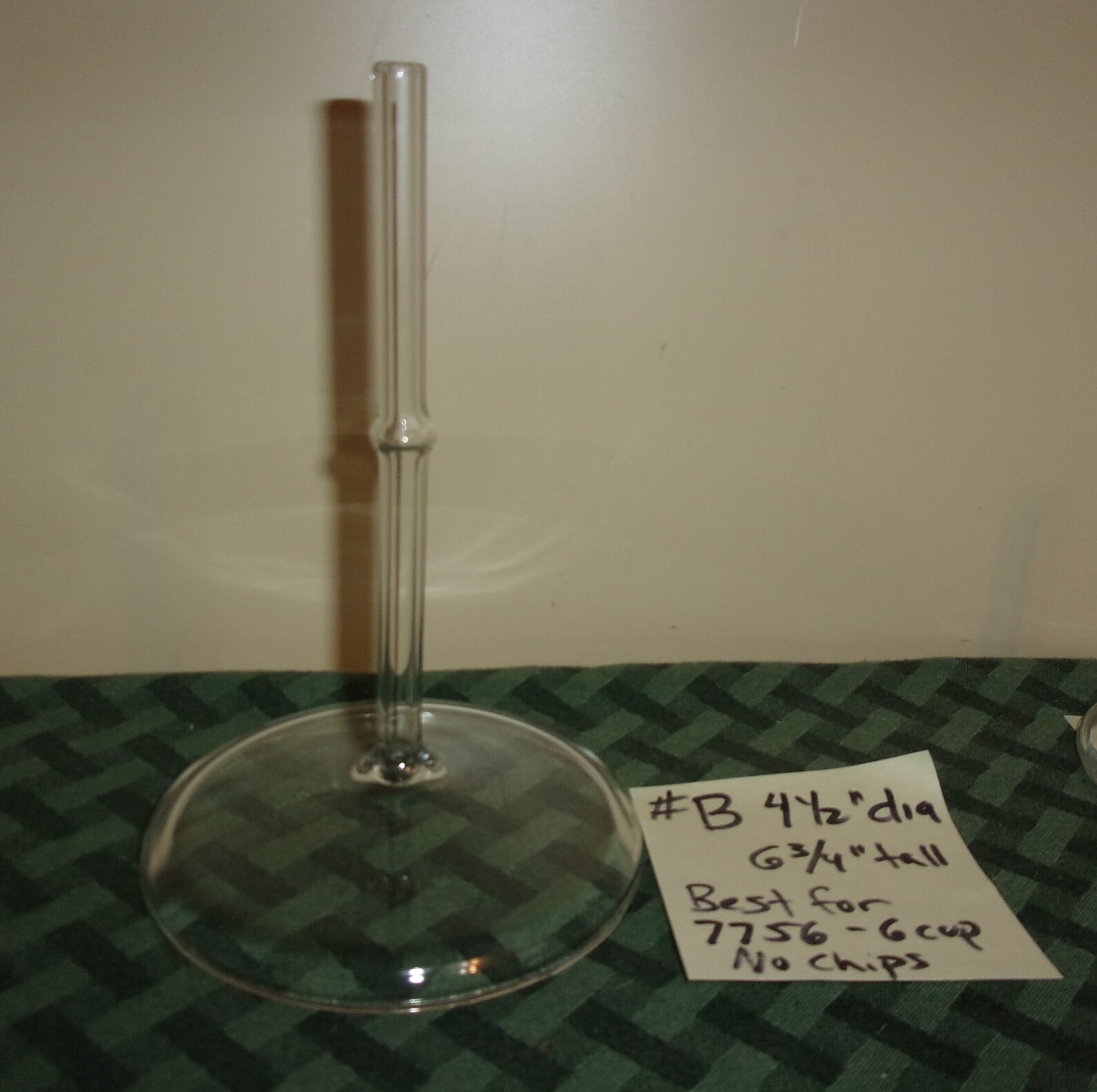 Vintage Flameware Coffee Pyrex Percolator Stem Pump Handle Band Lid ...