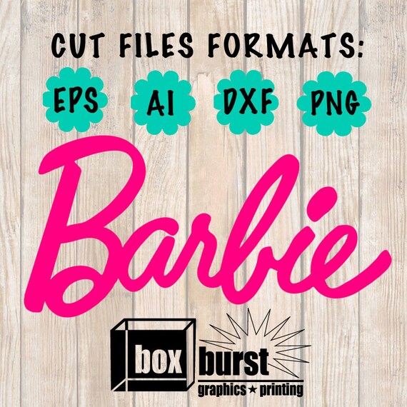 Barbie Decal Cut File Decal Sticker Cricuit cut in eps file | Etsy
