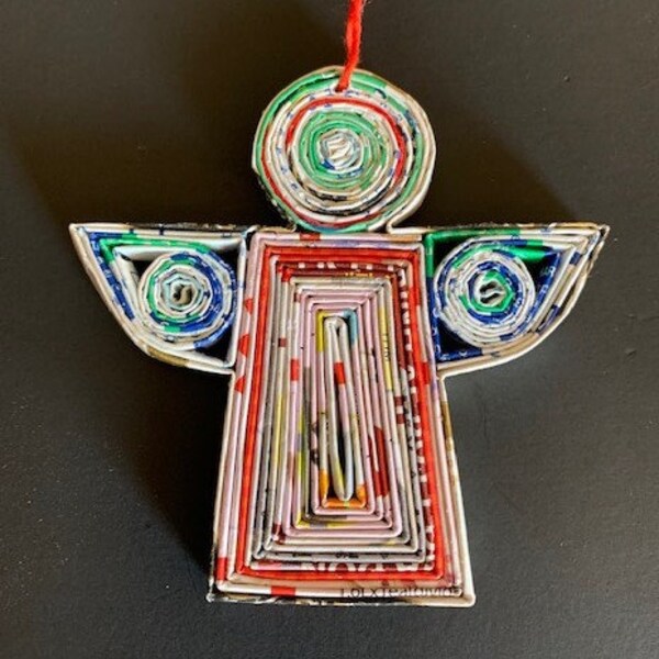Paper Angel Ornament - Etsy