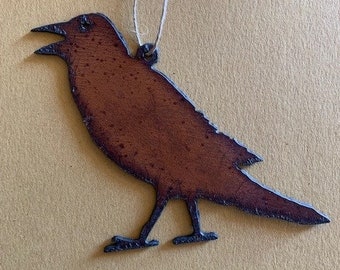 Crow Garden Ornament - Etsy