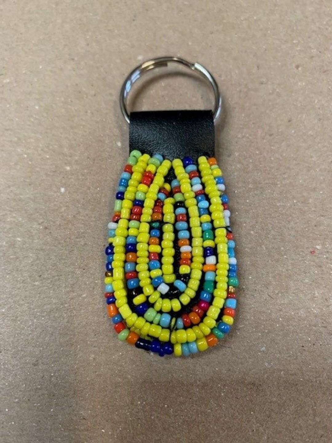 Hand-beaded Maasai Key Ring 27230 - Etsy