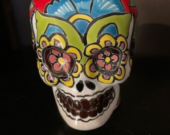 Talavera Skull - Etsy