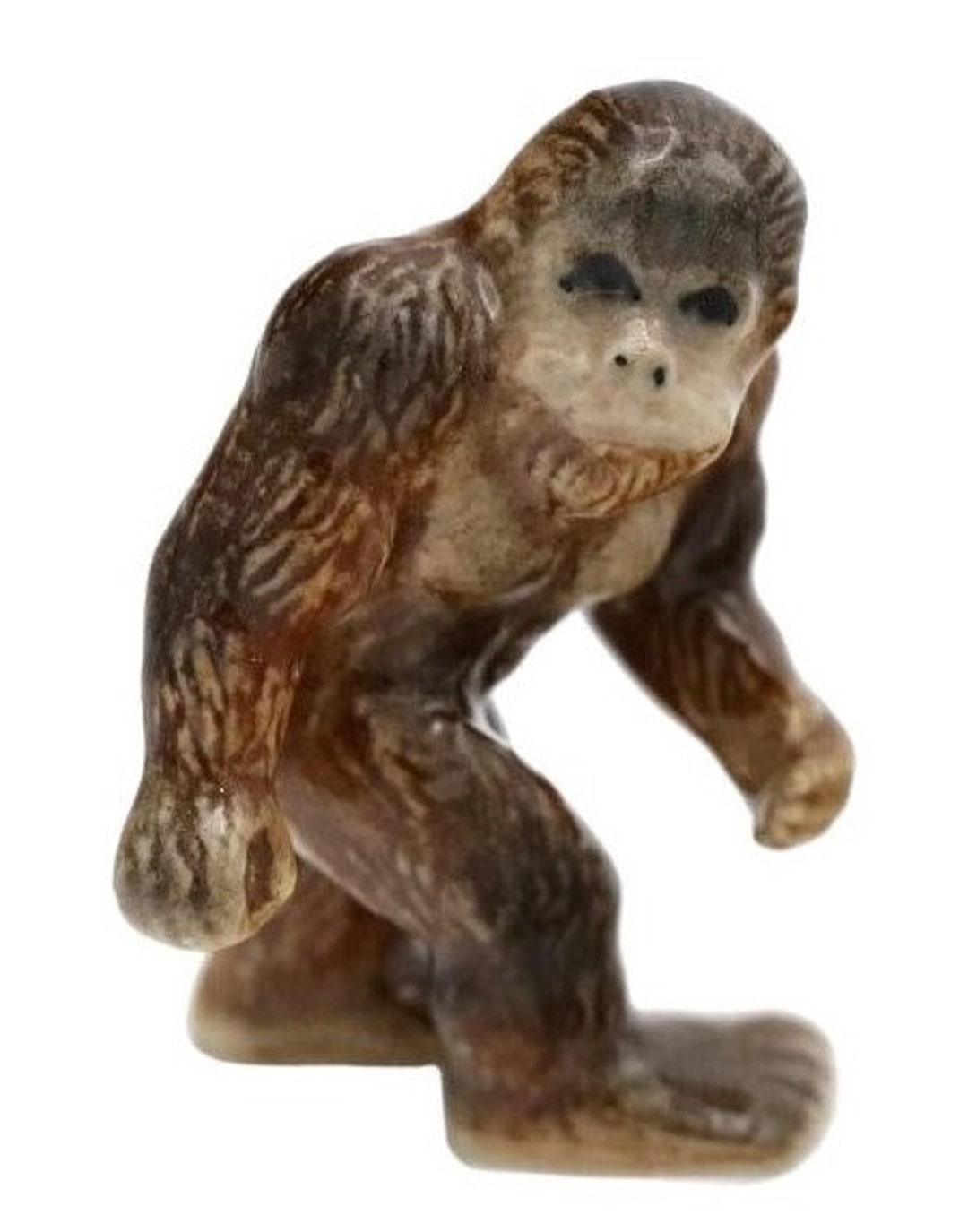 Hand-painted Miniature Porcelain Sasquatch Bigfoot Figurine - Etsy