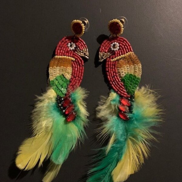 Parrot Feathers - Etsy