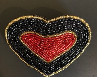 Heart Barrette - Etsy