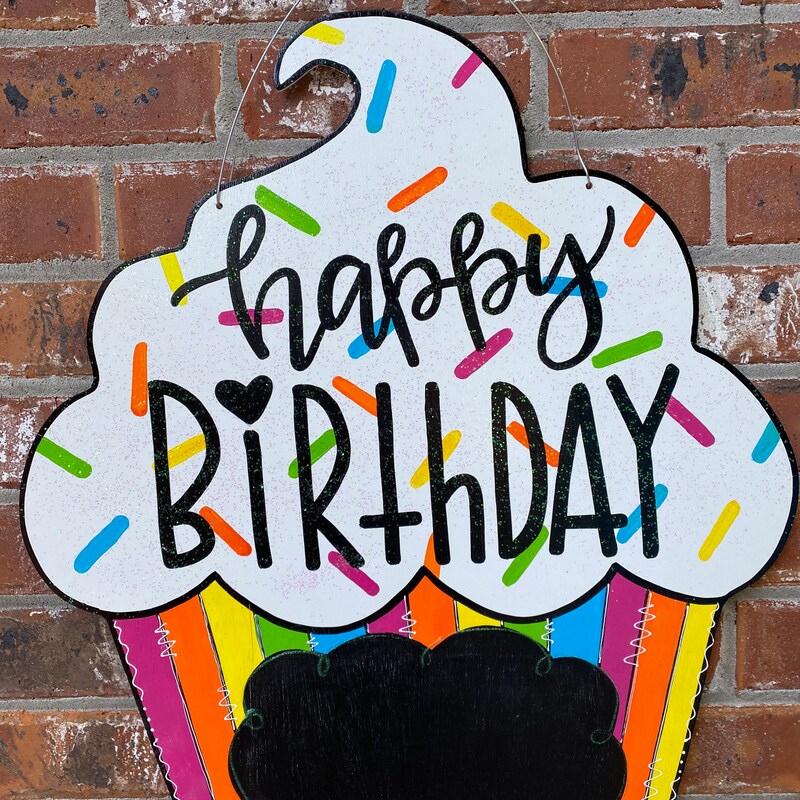 Cupcake Door Decor - Etsy