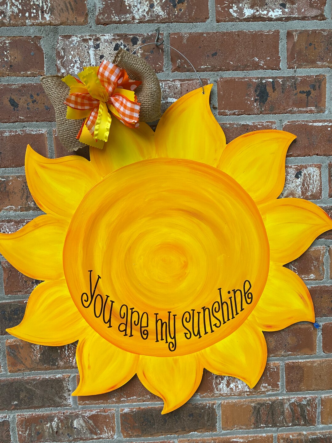 Sunshine Door Hanger, Summer Decor, Sun, Wood Cut Out, Personalized - Etsy