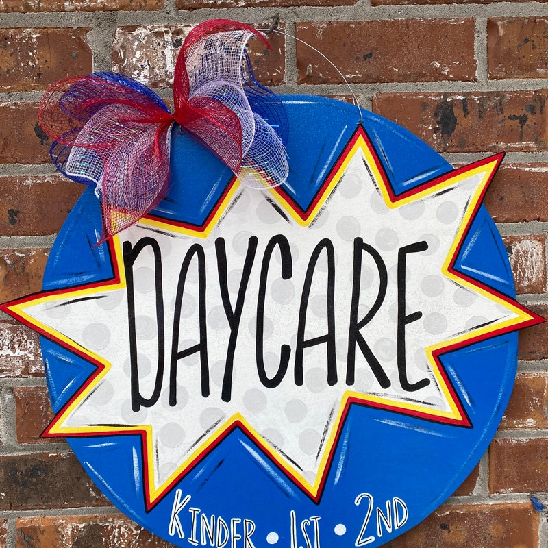 Superhero Door Sign - Etsy