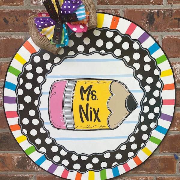 Polka Dot Sign - Etsy