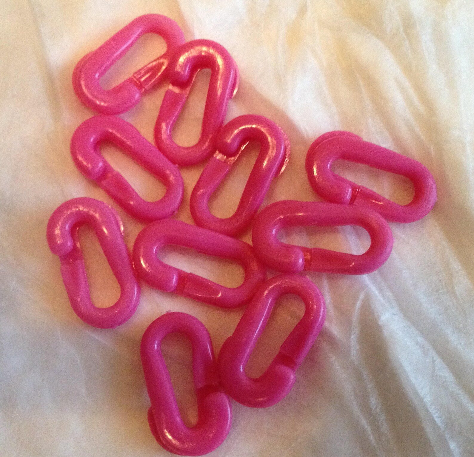 Split Chain Link Plastic 1" Link 4mm Chain (qty 10) Bird Toy Parts - Etsy