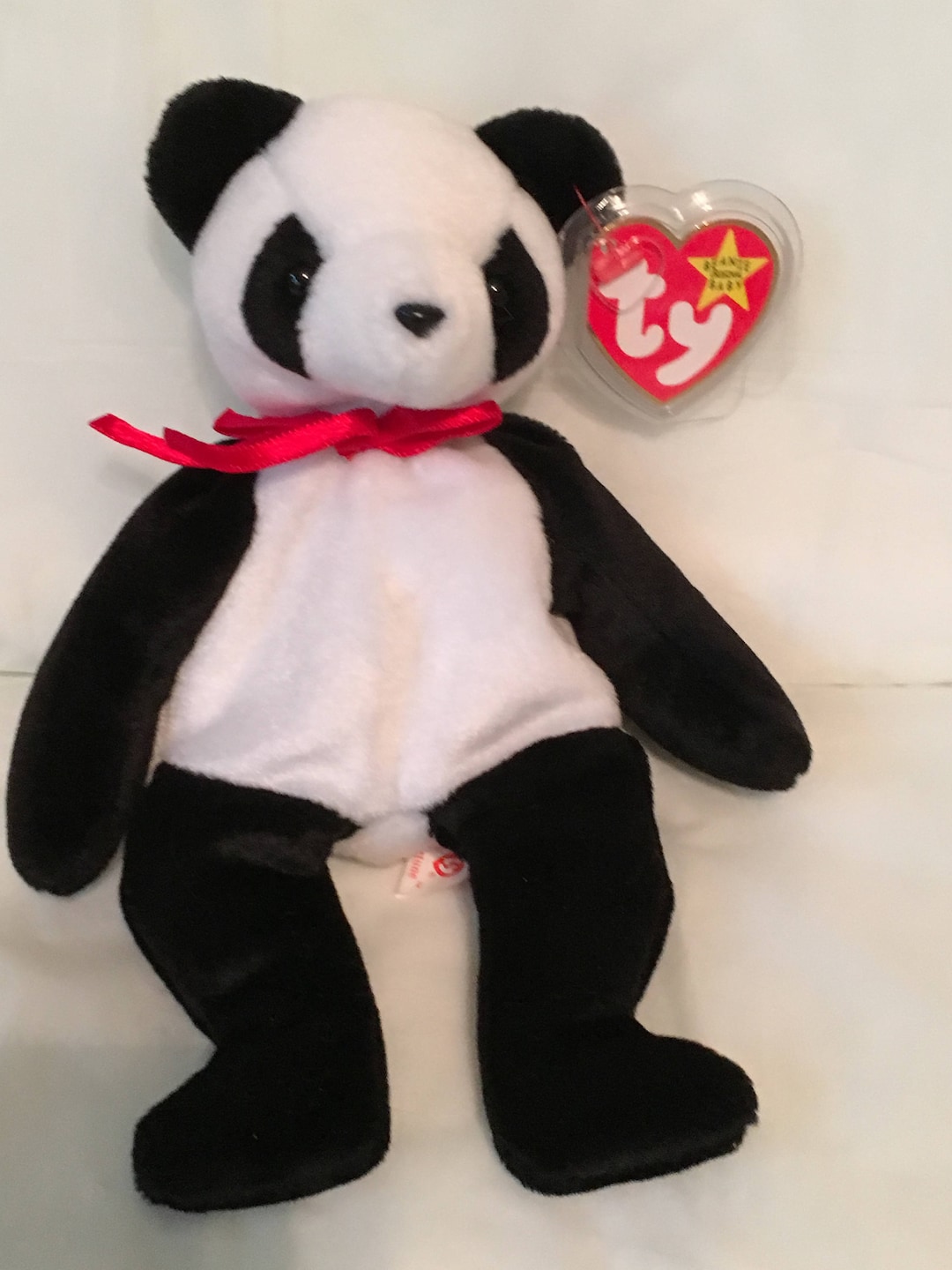 TY Beanie Baby - FORTUNE the Panda Bear - Pristine With Mint Tags ...