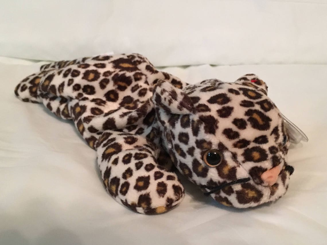 TY Beanie Baby - FRECKLES the Leopard - Pristine With Mint Tags - Style ...