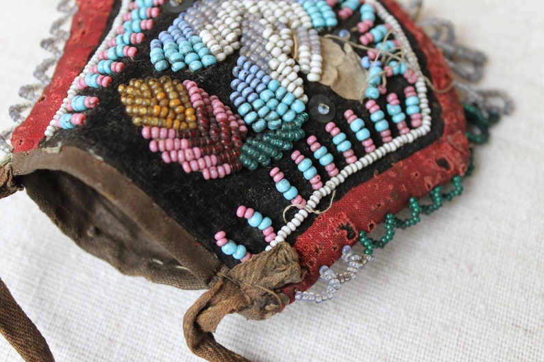 Antique Beaded Native American Purse - Etsy