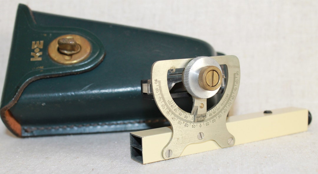 Keuffel & Esser Topographical Hand Held Sight Level With Leather Case ...