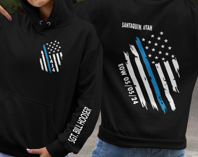 SGT. Bill Hooser | Santaquin, UT | EOW | 14J4 | Police | Cop | Unisex ...