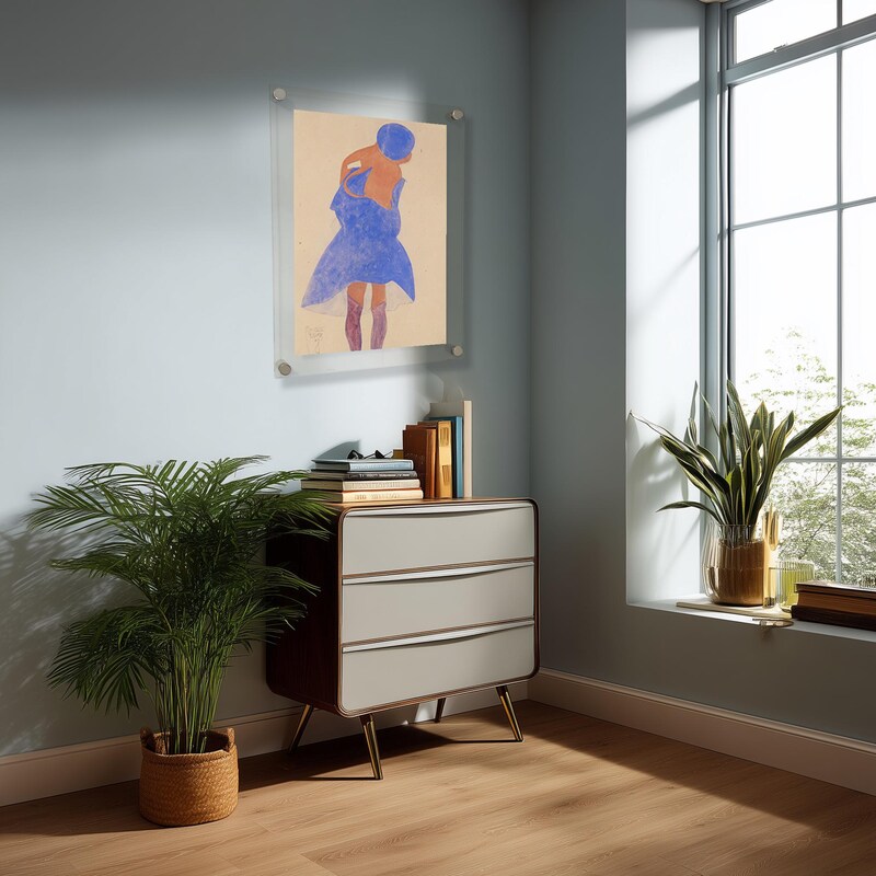 Floating Acrylic Picture or Poster Frame With Standoffs - Etsy