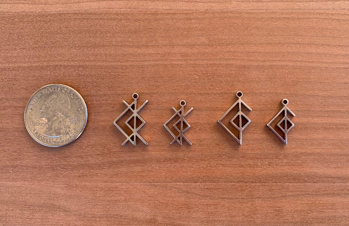 Rune Love Charms - Etsy