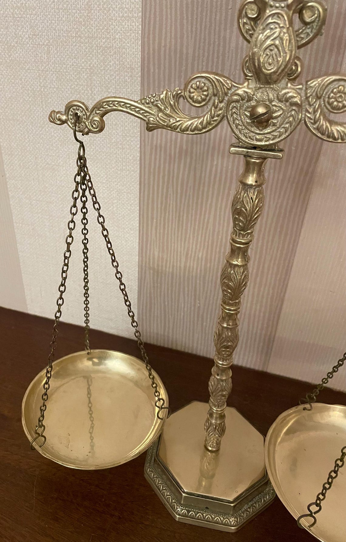 Vintage Brass Scales of Justice - Vintage Beam Balance Scale. - Etsy