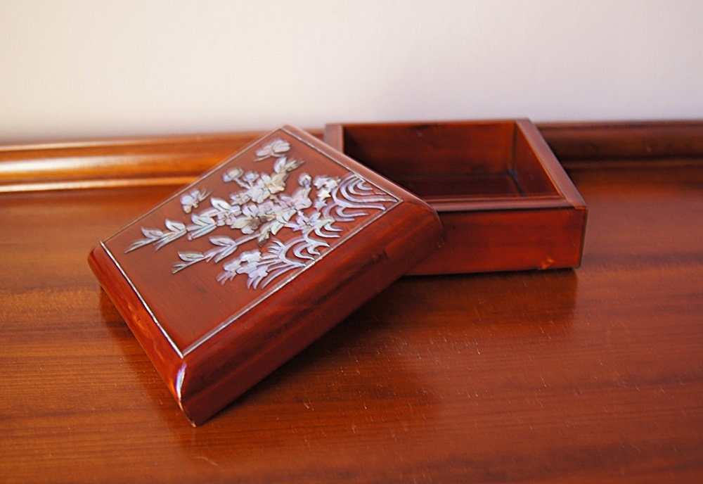 Vintage Wooden Box Made in England. - Etsy UK