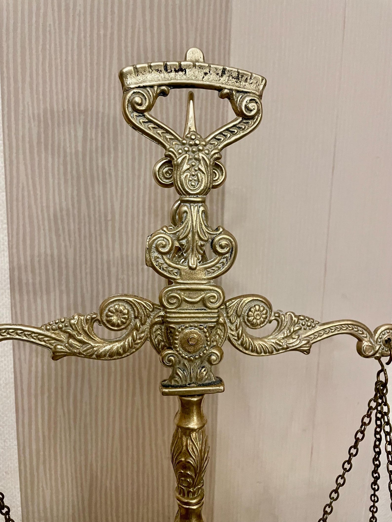Vintage Brass Scales of Justice - Vintage Beam Balance Scale. - Etsy