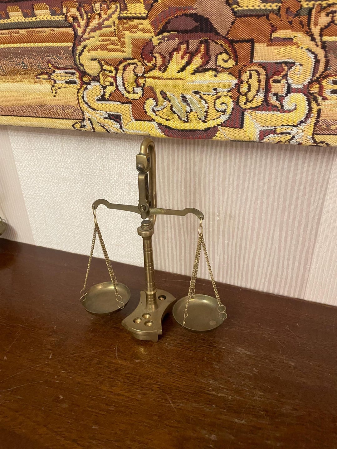 Vintage Brass Scales - Vintage Brass Beam Balance Scale No Weighs. - Etsy