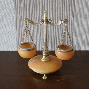 Vintage Stone Scales of Justice - Vintage Stone Decorative Scale. - Etsy