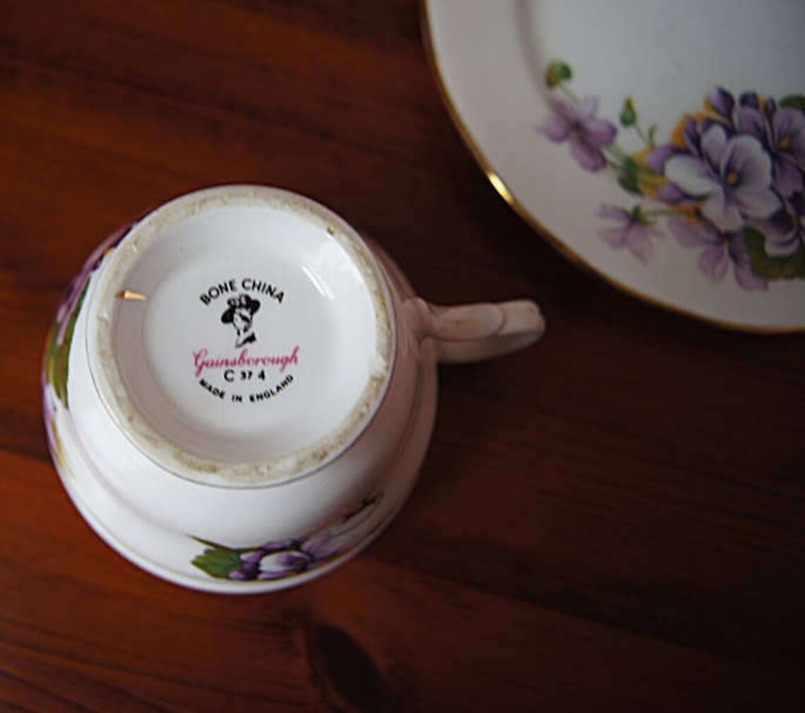 Vintage English Bone China Tea Set. - Etsy
