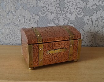 Copper Tea Caddy - Etsy