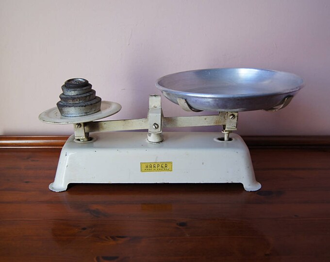 Vintage Harper Market Scale , Kitchen Scale, Grocery Scale. - Etsy