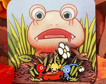 Pikmin 3 Hard Enamel Pin - Etsy