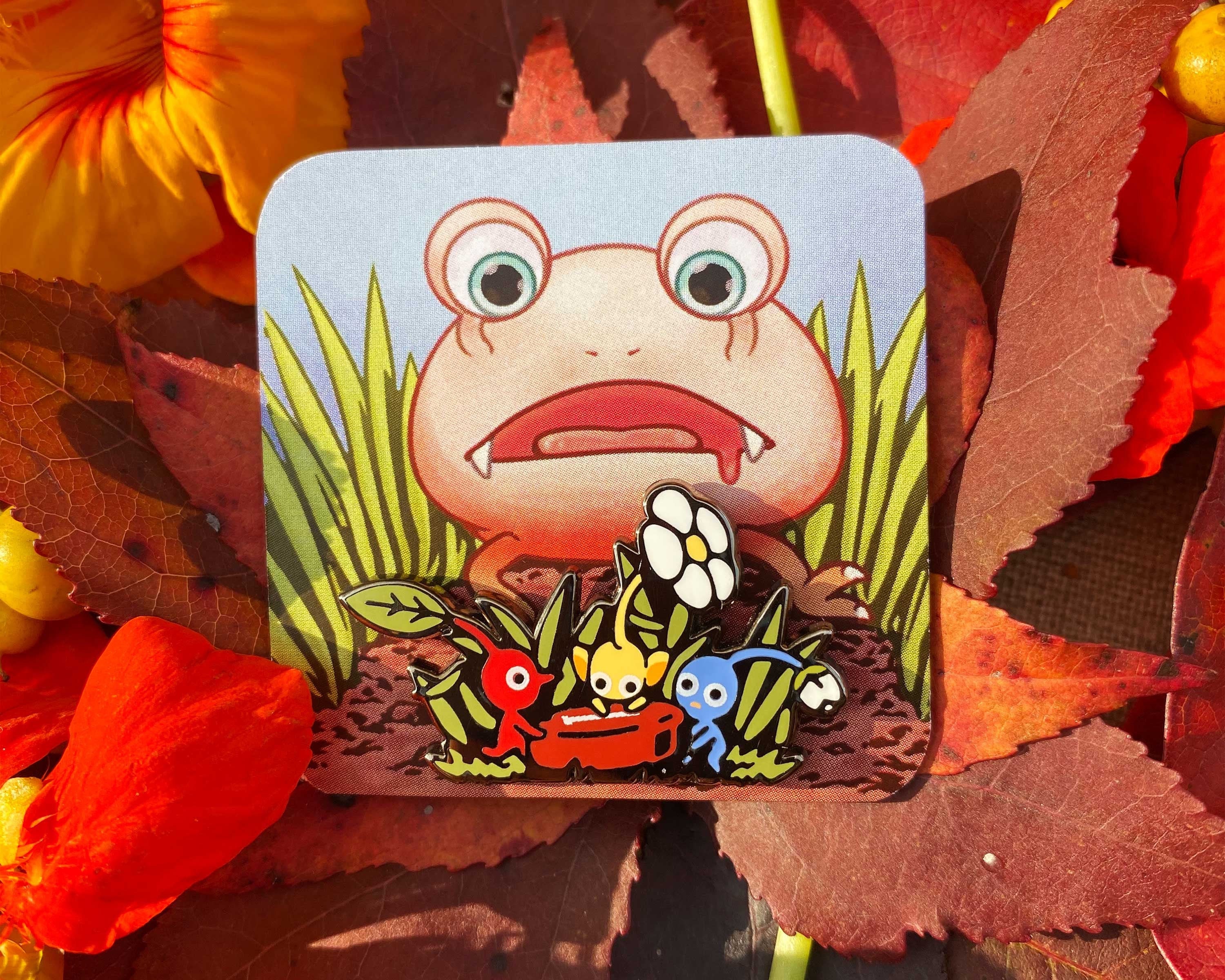 Pikmin Enamel Pin - Etsy