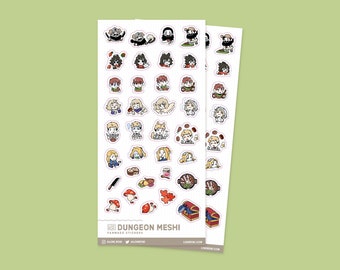 Dungeon Meshi Sticker Sheet - Etsy