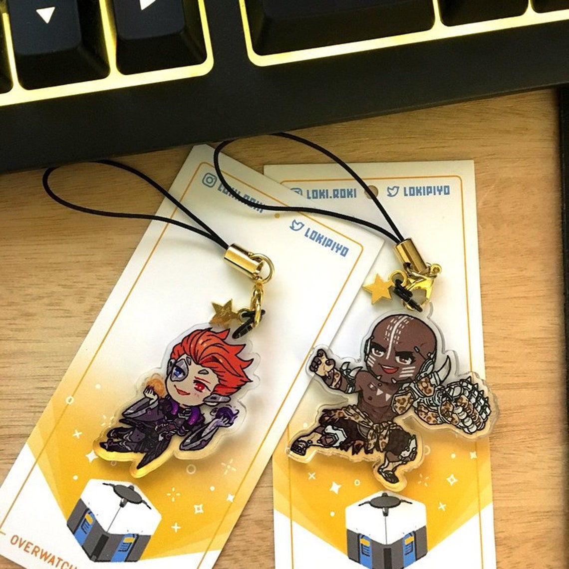 Overwatch Damage Heroes Charms - Etsy