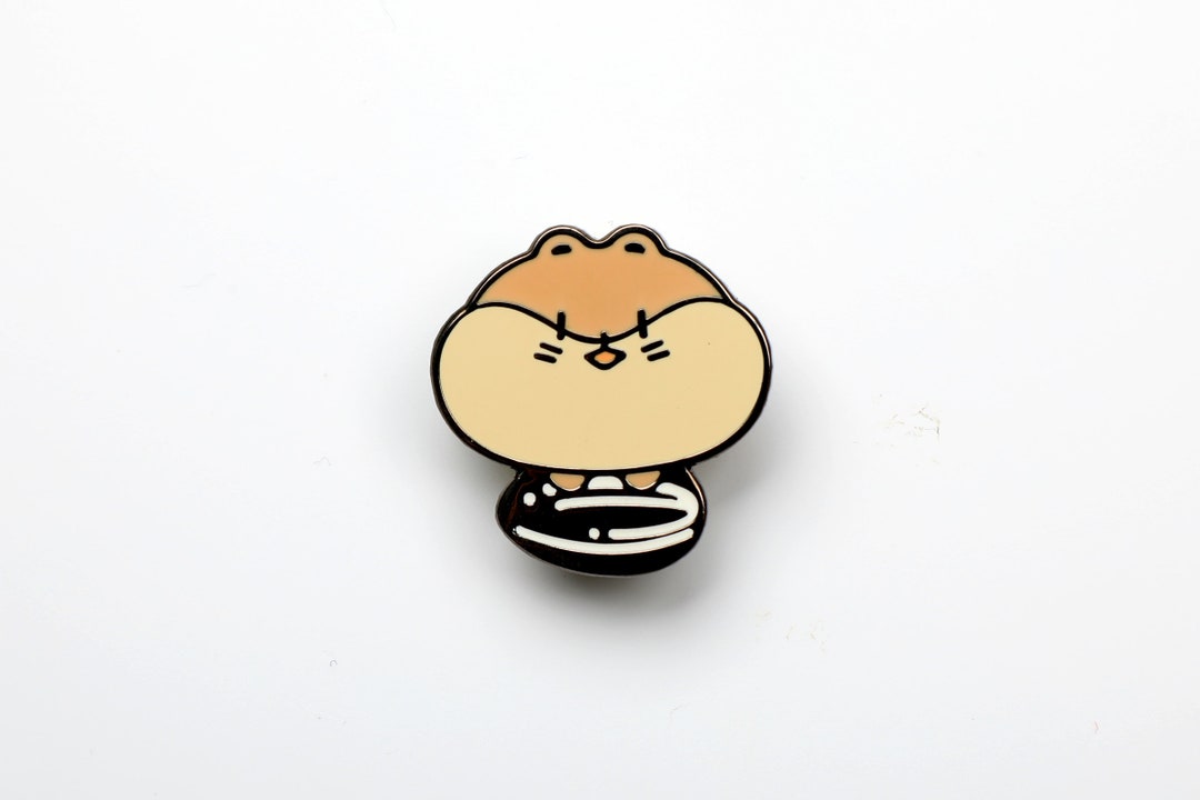 Beast Bites Hamster Enamel Pin - Etsy