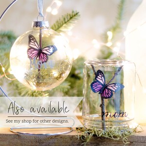 Unique Mothers Day Gift Butterfly Gifts for Mom Personalized Ornaments ...