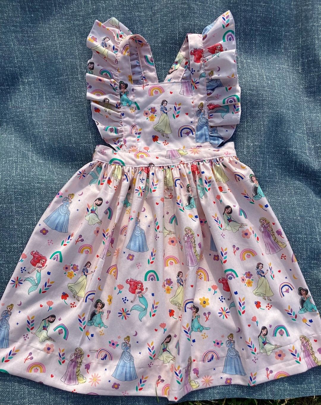 Princess Inspired Dress FREE SHIPPING Made to Match Vintage Romper Made ...