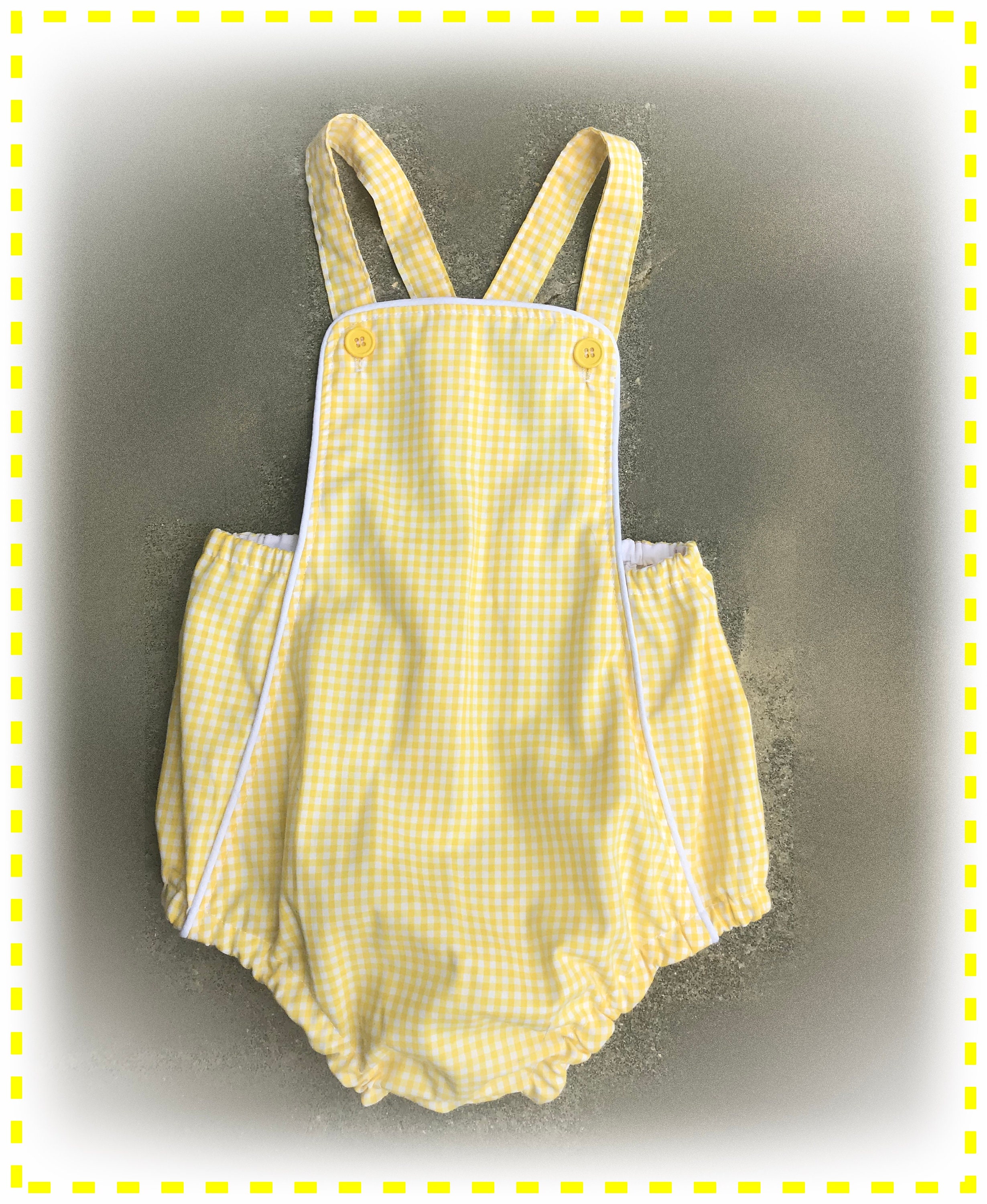 FREE SHIPPING Vintage Style Baby Romper for Boy or Girl | Etsy