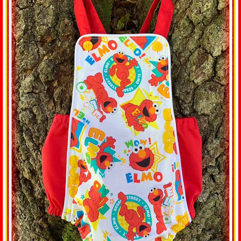 Elmo Baby Onesie - Etsy