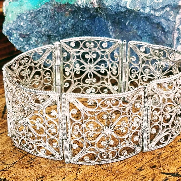 Filigree Bracelet - Etsy