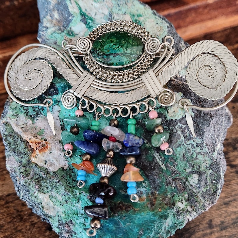 Wire Wrapped Brooch - Etsy