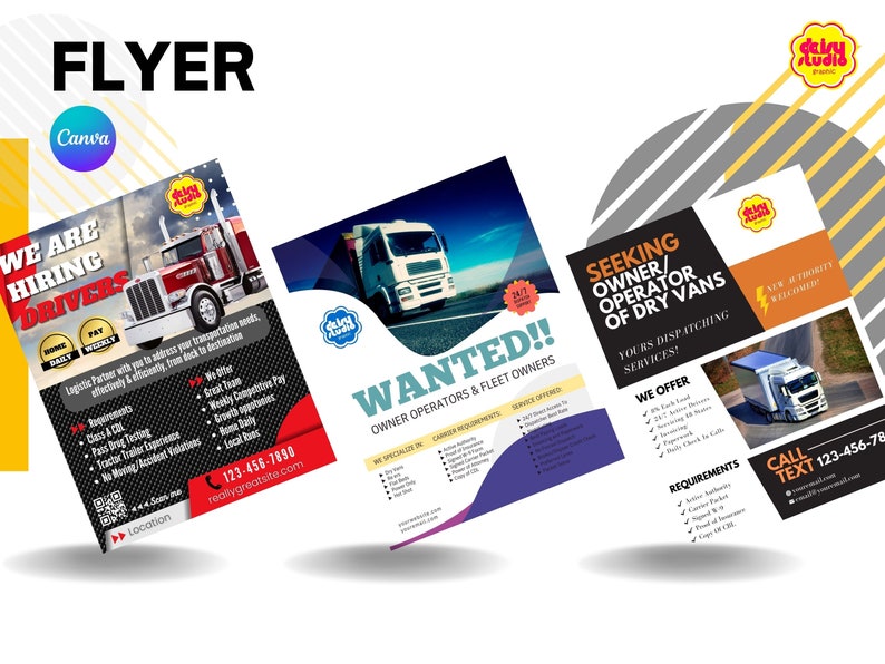 Freight Dispatcher and Carrier Agreement Plus Flyer - Etsy