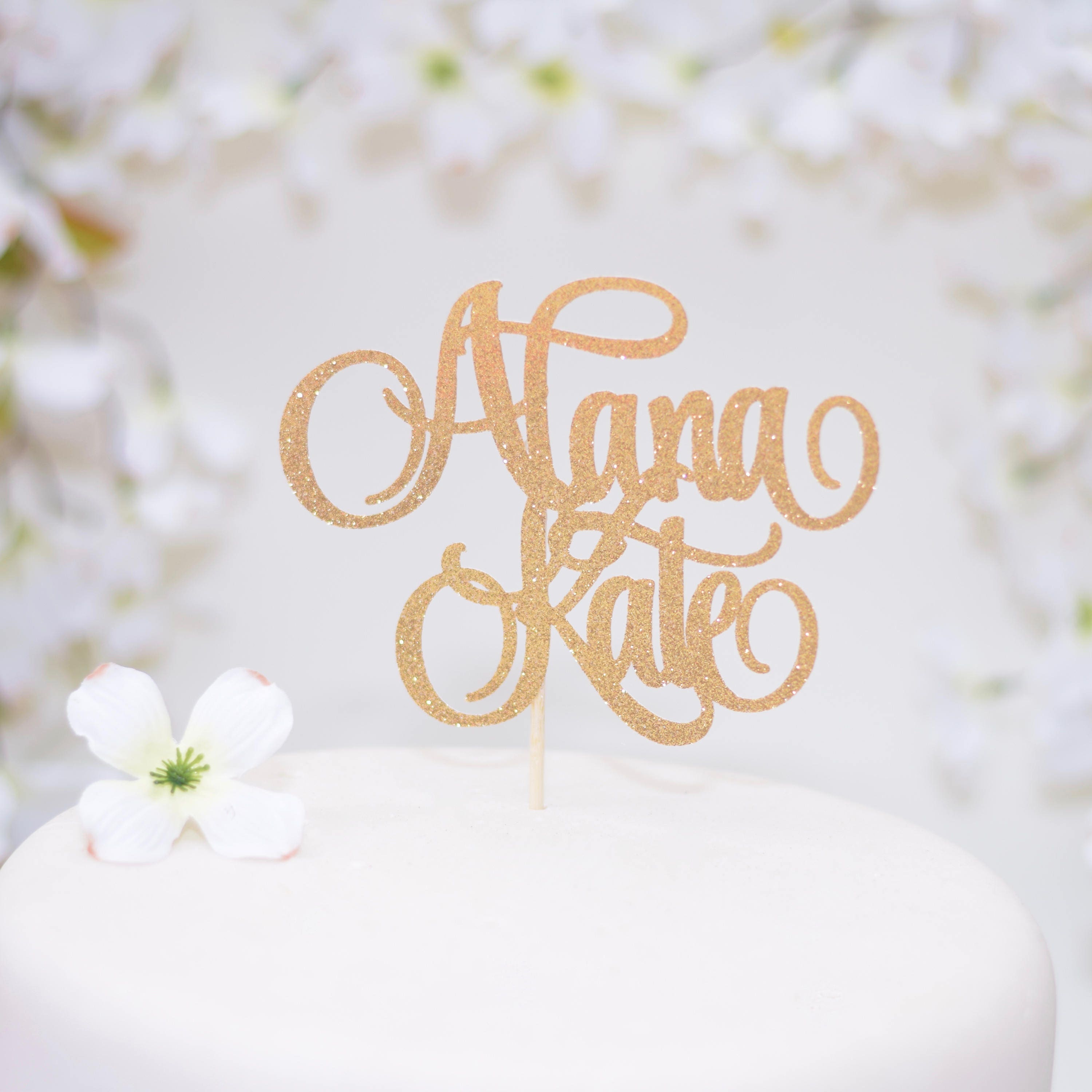 Name Cake Topper Custom Name Cake Topper Personalized Cake - Etsy Canada