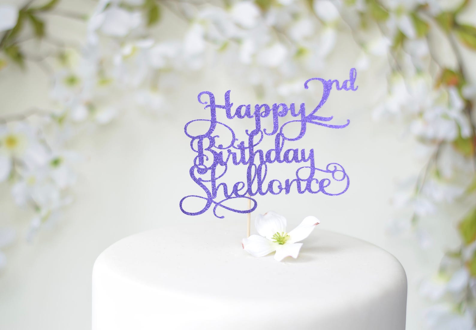 Happy 3rd Birthday Cake Topper Personalized Cake Topper - Etsy