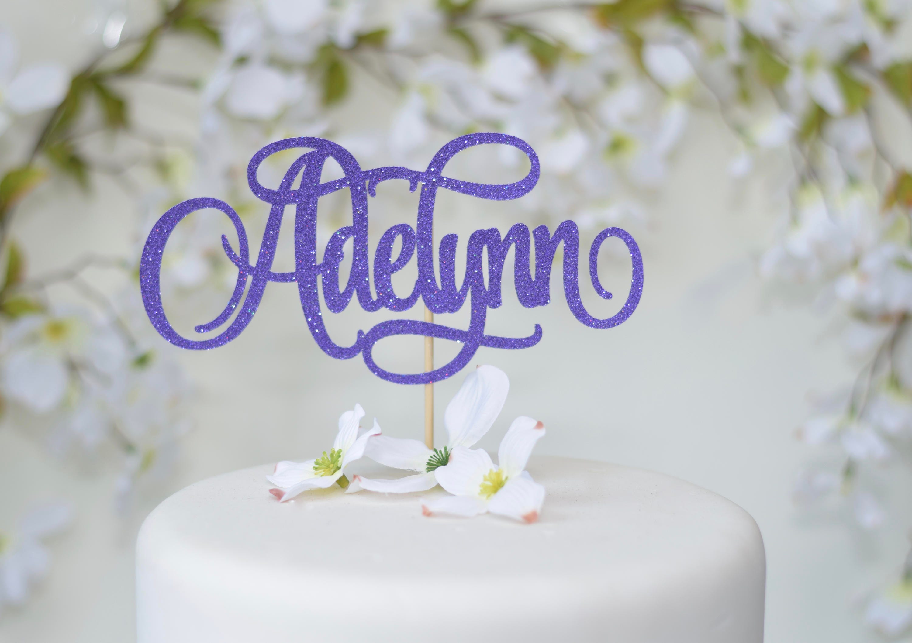 Name Cake Topper Custom Name Cake Topper Personalized Cake - Etsy Canada