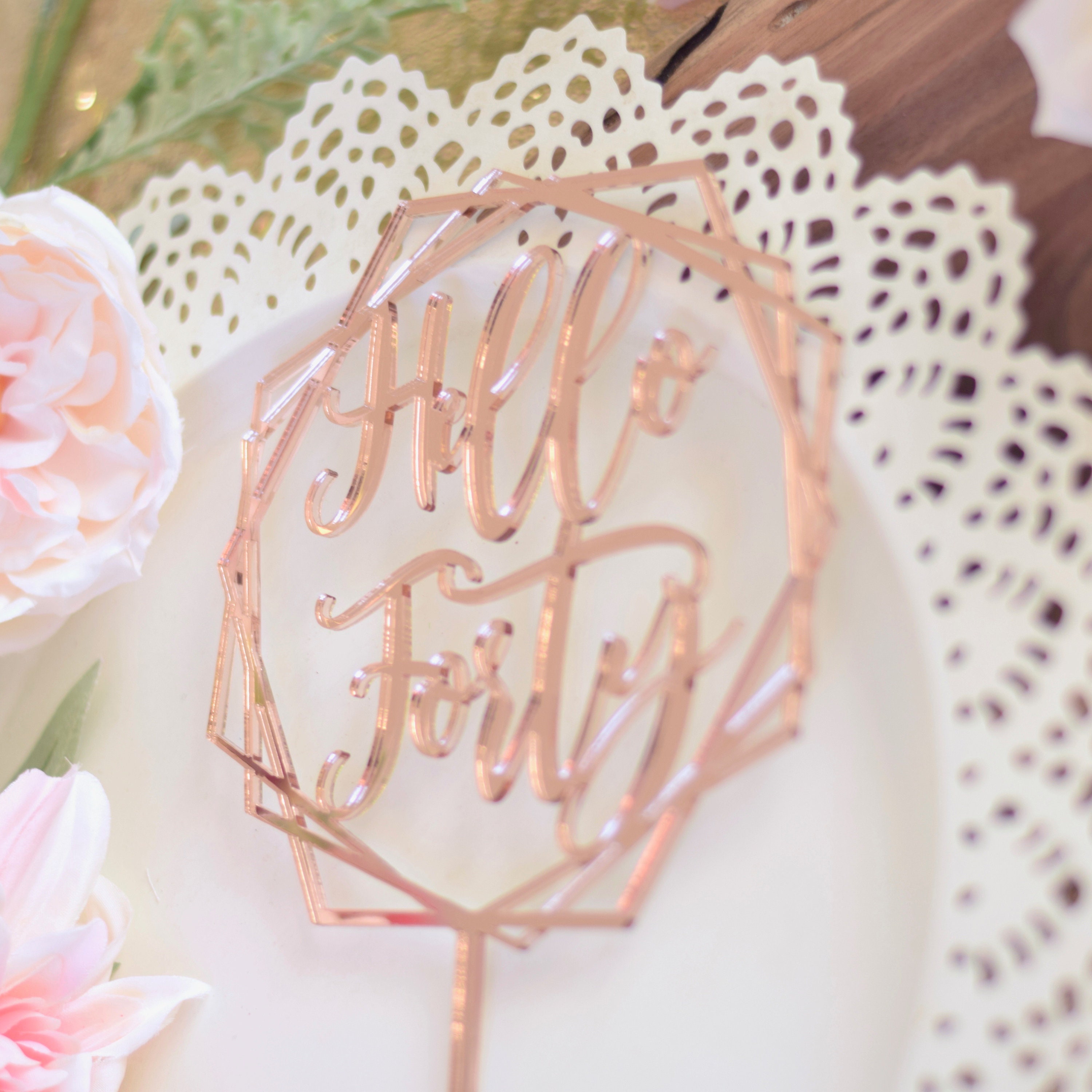 40th Birthday Cake Topper 40th Birthday Gifts for Women | Etsy