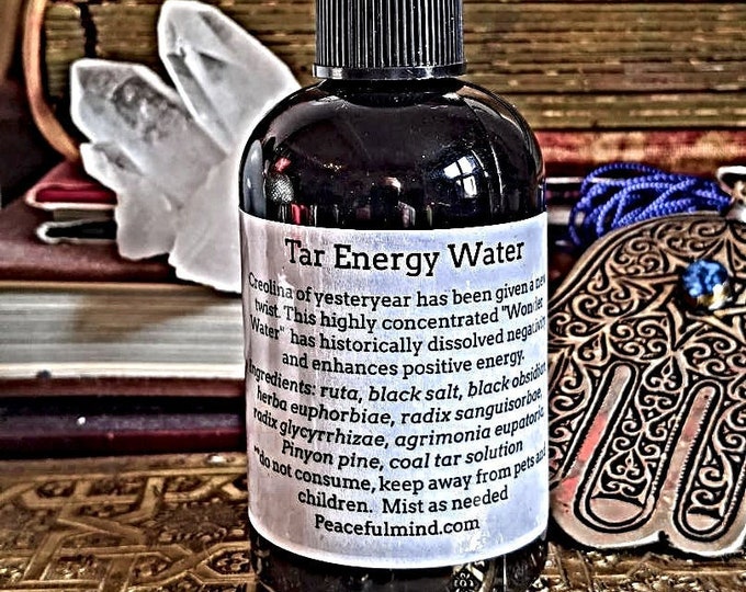 Tar Water, Tar Water Spray, Tar Energy Water, Creolina, Protection ...
